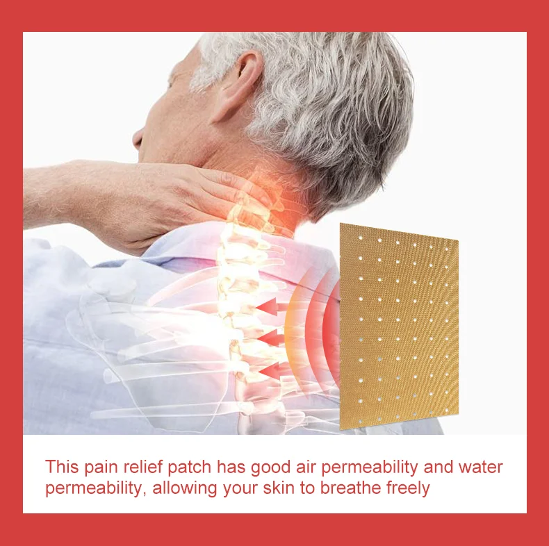 Capsicum Plaster Pain Relief Patch Perforated Capsicum Patch Natural ...