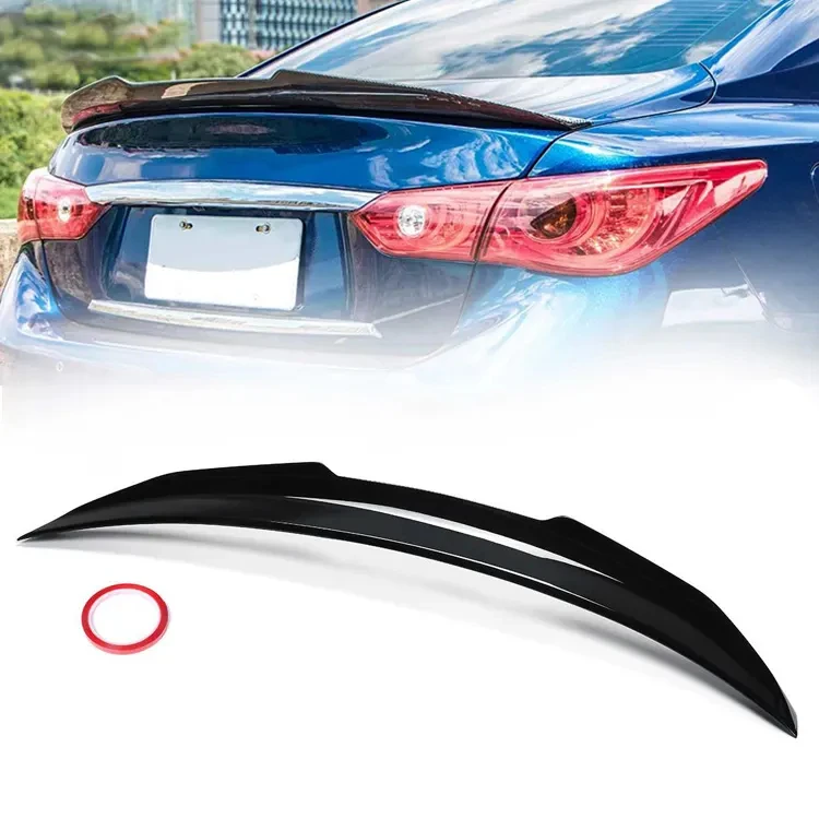 Leju Auto Racing Rear Wing Lip Car Rear Trunk Boot Lip Spoiler Wing ...