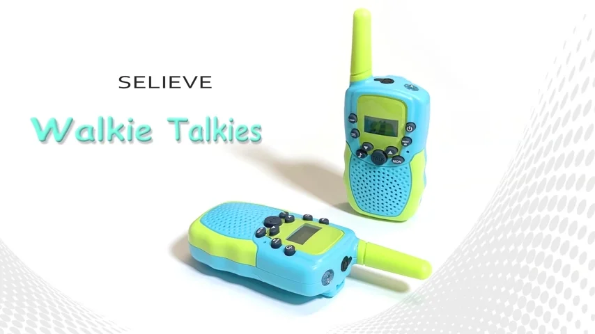 Toys For 3-12 Year Boys Girls 2 Way Radio 22 Channels With Backlit Lcd ...