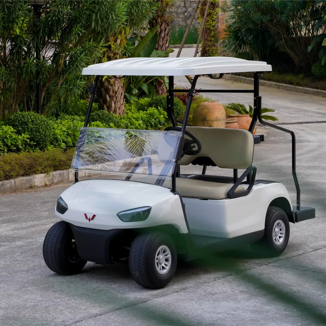 Mini Golf Cart Wuling 2 Seats Electric Golf Buggy Cart For Hotel - Buy ...