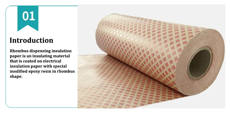Distribution Transformer Insulation Epoxy Resin Diamond Dotted Paper ...