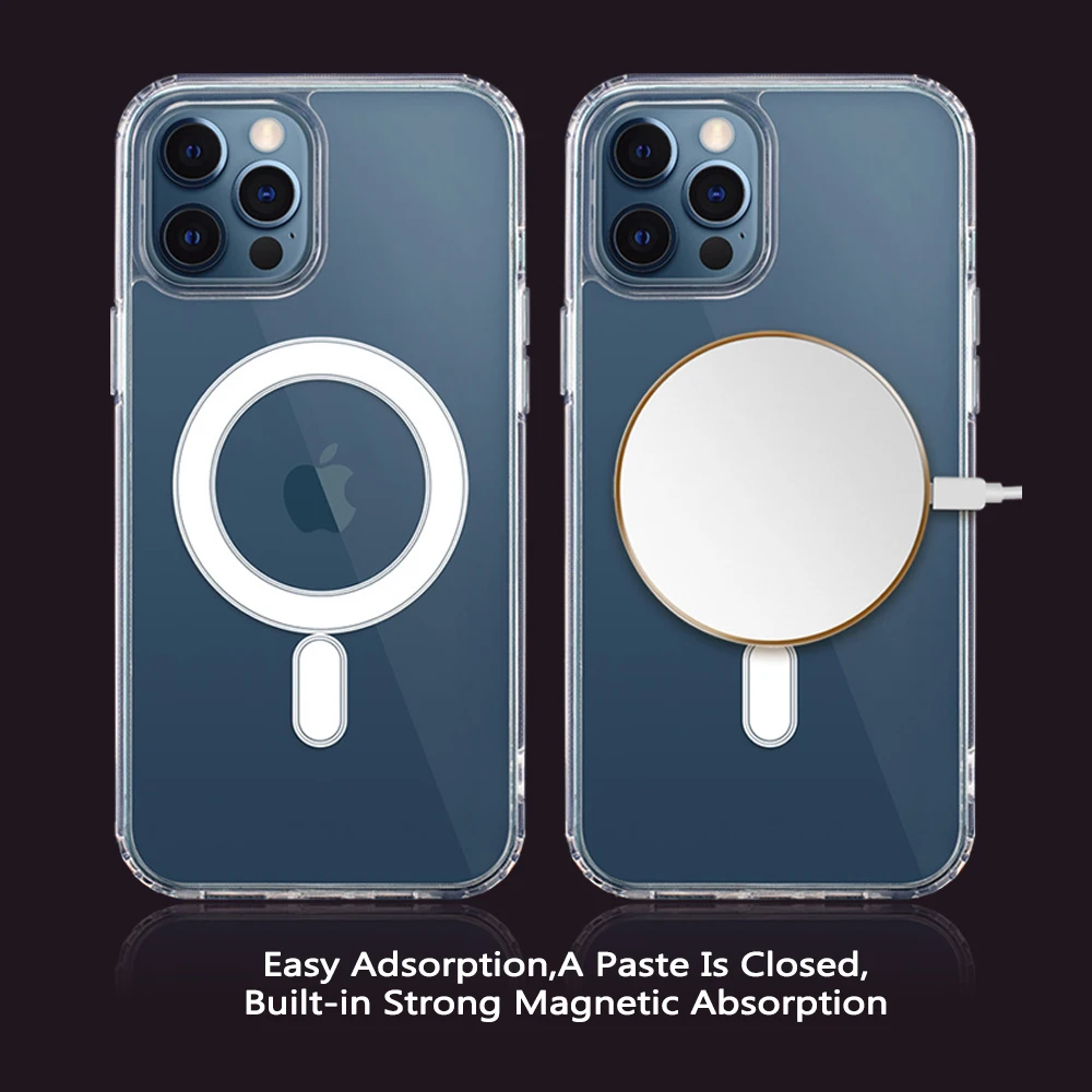 JESOY Magnetic Cover Mag for Iphone & Samsung - Shockproof