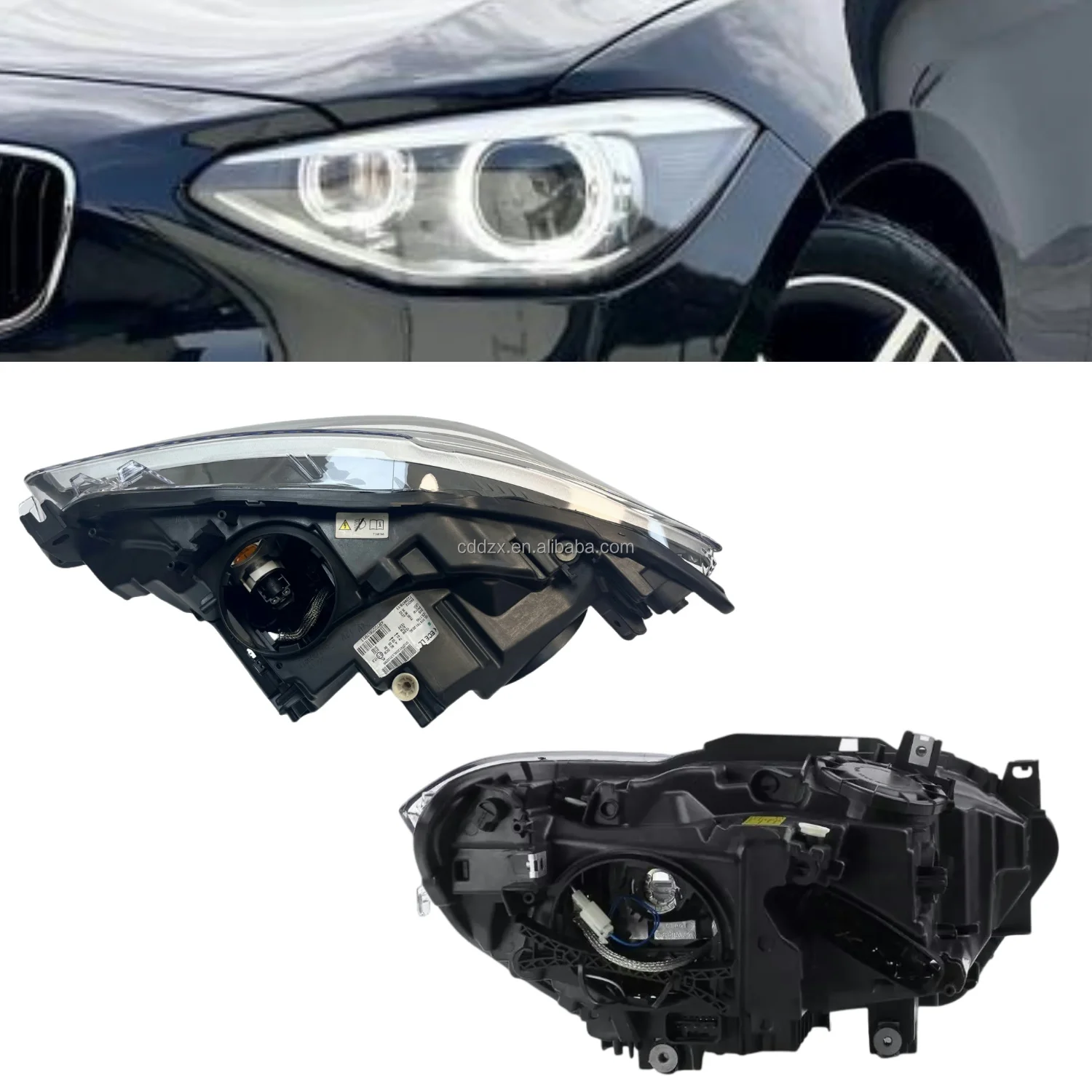 1 Series F20 2011-2014 HID Xenon Headlamp OEM 63117296913 63117296914 ...