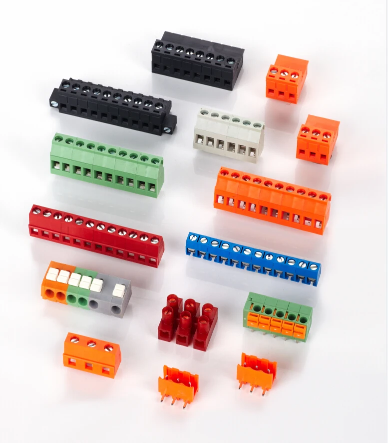 Different Kind Of Pcb Terminal Blocks High Quality 2.54//3.5/3.81/5.08 ...