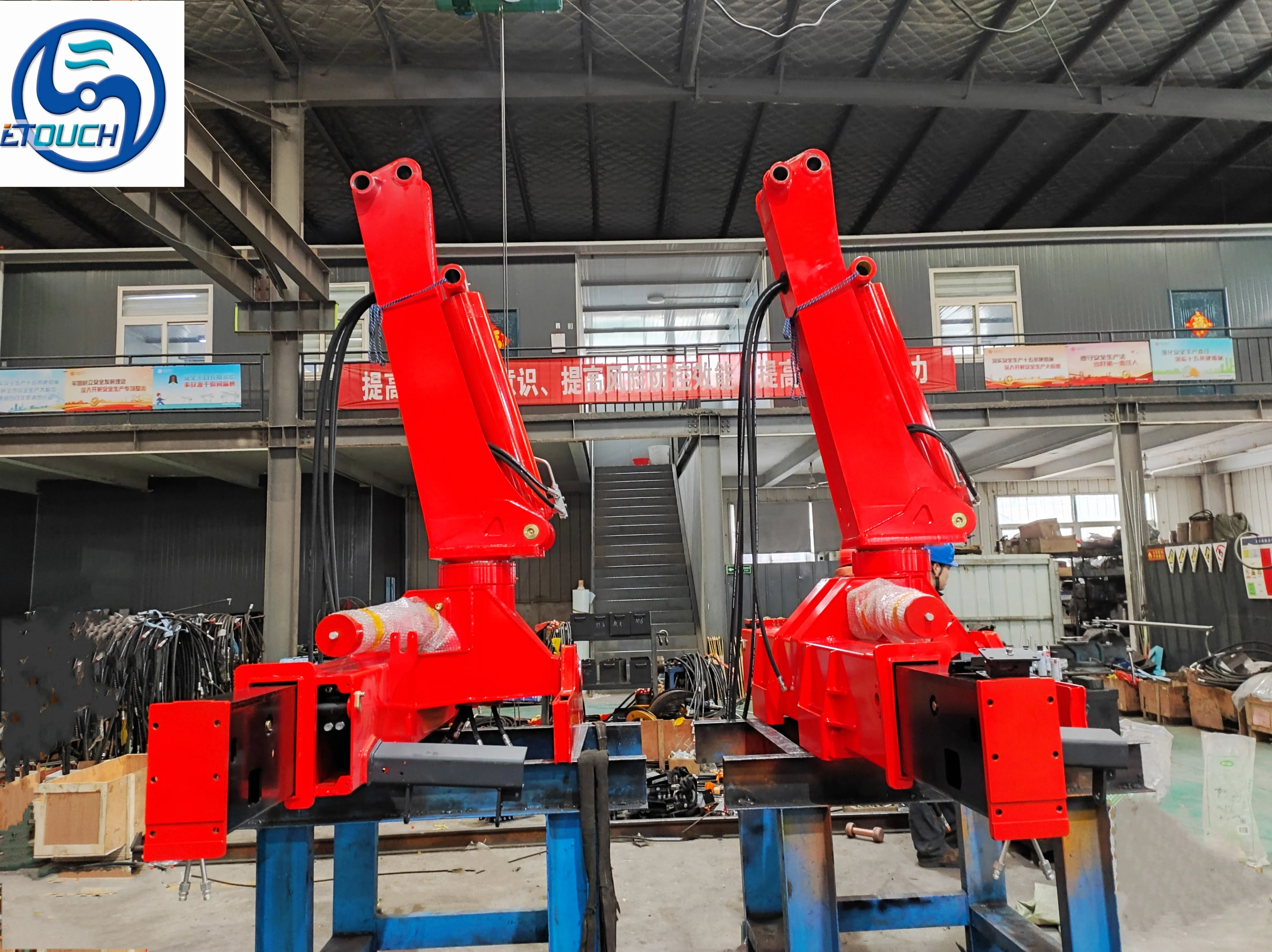 High Quality 2 Ton Mini Crane 4 Ton 6 Ton 8ton 10ton Hydraulic Straight ...