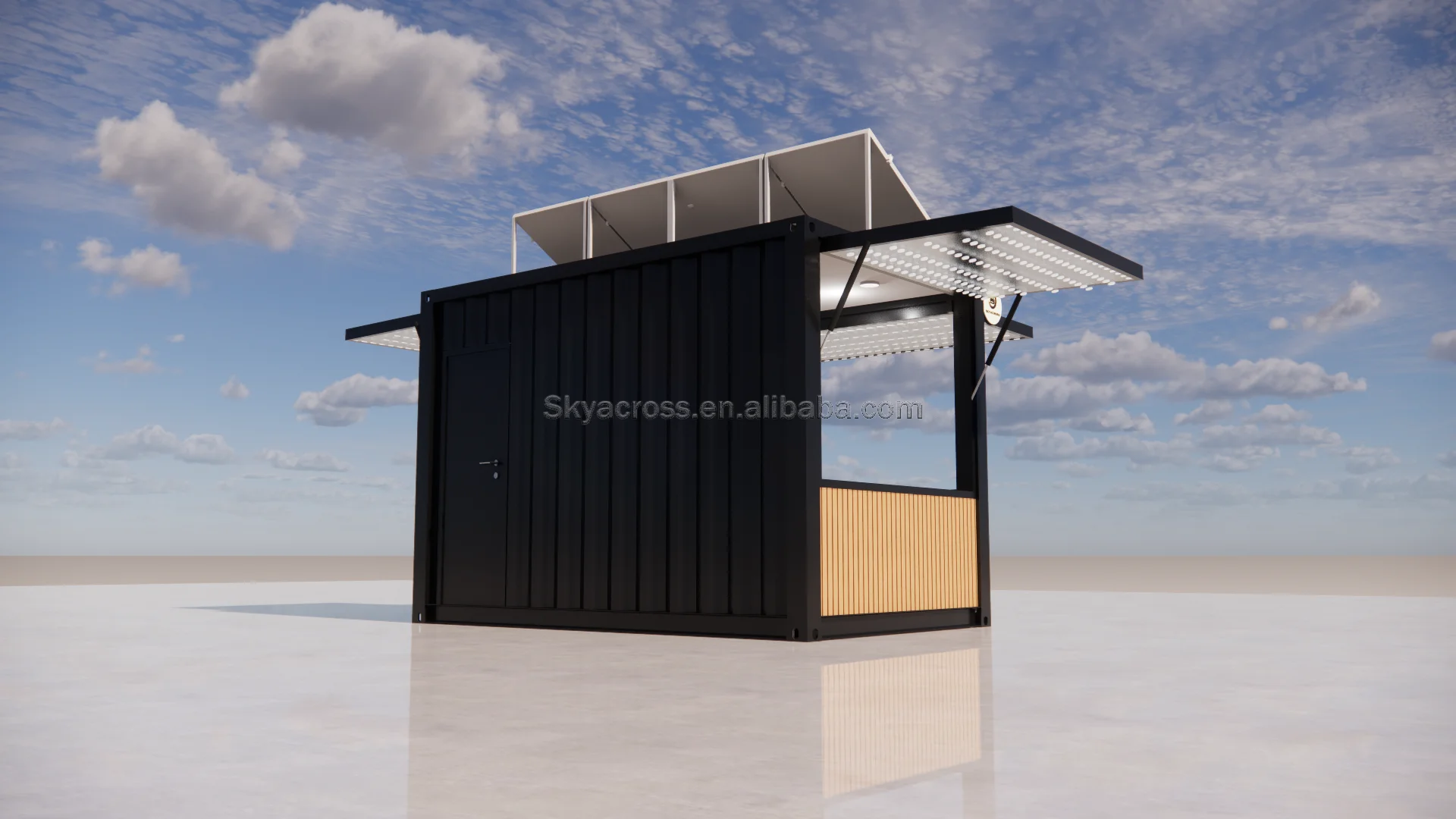 10FT 20ft Mini Pop-up Shop Container - Eco Friendly & Durable