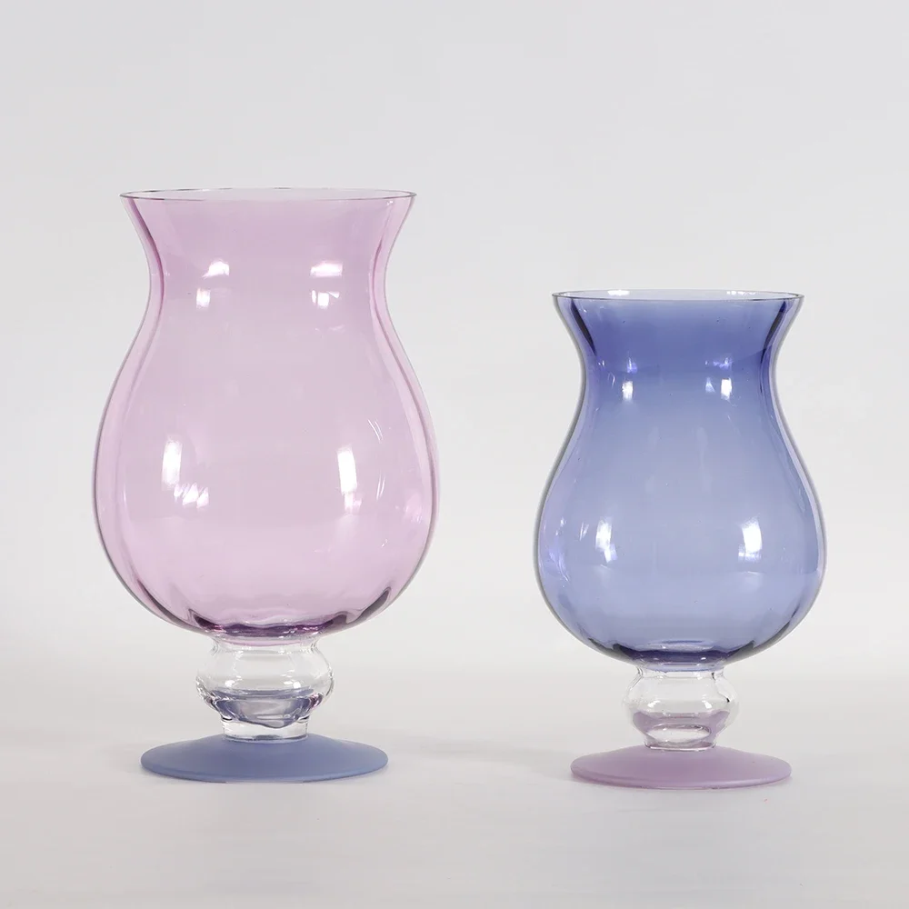 Modern Double Morandi Color Vases For Home Decor - Buy Modern Double ...