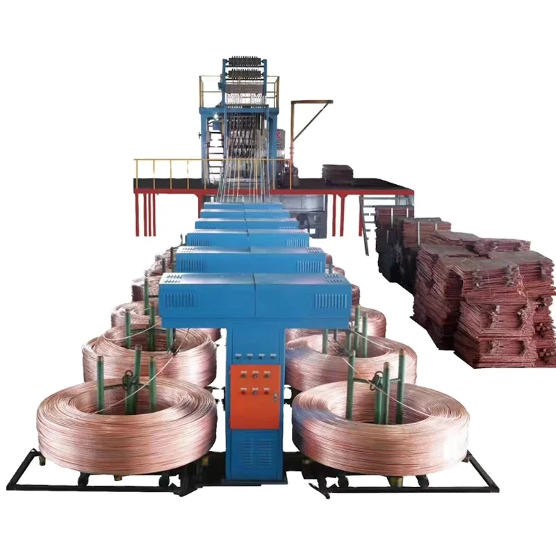 Chipeng Turn-key 5000 Ton Oxygen-free Copper Rod Upward Continuous ...