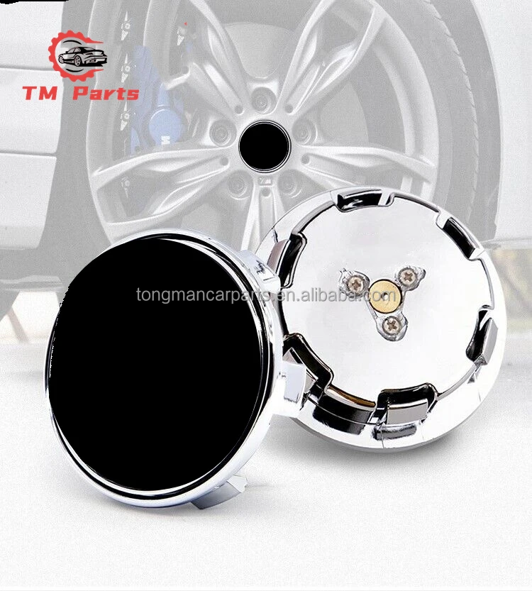 4pcs 65mm 56mm Floating Wheel Center Caps Led Car Center Caps Cover For ...