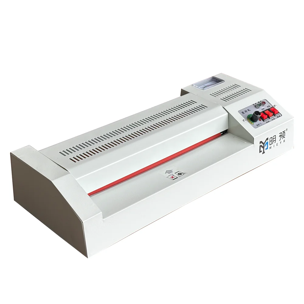 MY-320 Electric Automatic Paper Laminating Machine Hot and Cold Sizes ...
