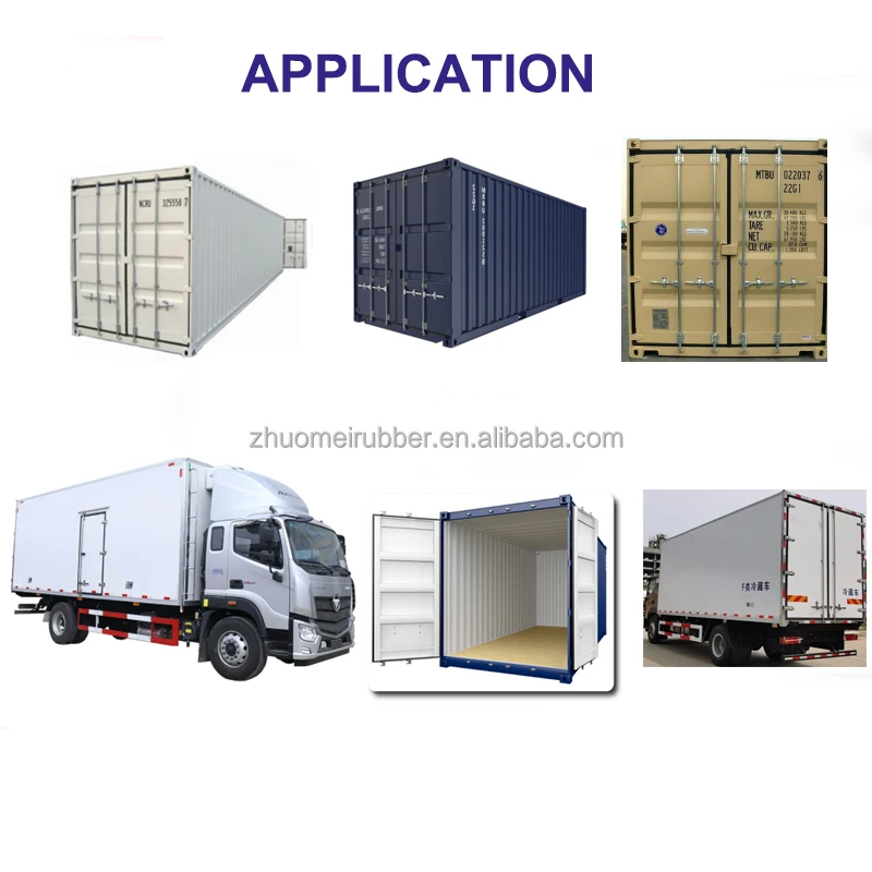 Shipping Container H Type Rubber Door Beading - Weatherproof, EPDM/PVC ...