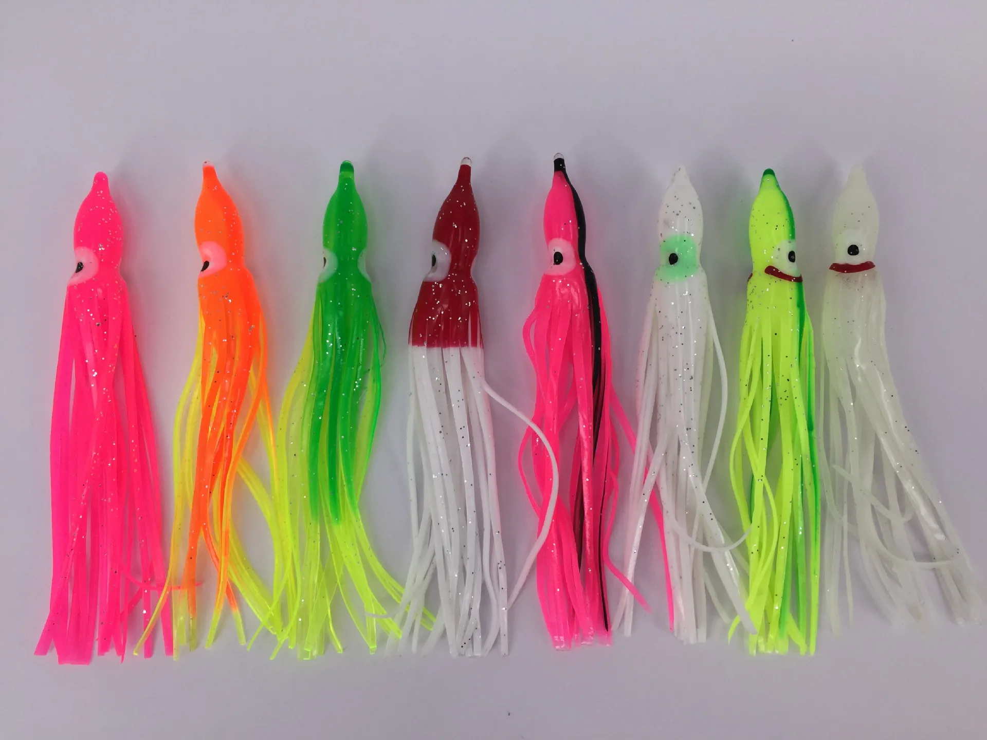 Customized Soft Plastic Trolling Lures - Octopus Skirts