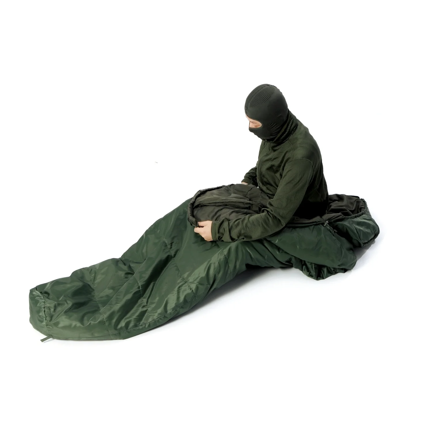 Patrol Sleeping Bags Modular Sleep Gear for All Season Olive Green ...