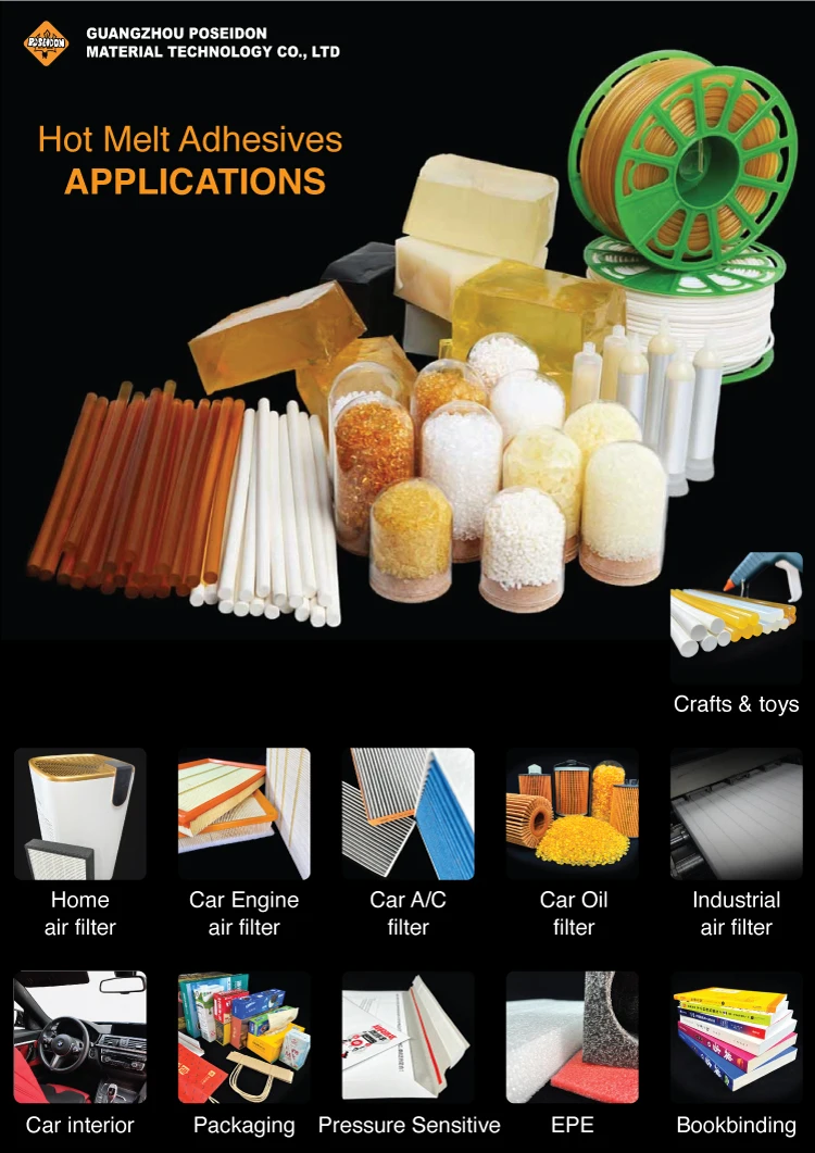 Hot Melt Glue for Label /sticker Rubber (SBS) High Quality PSA Pressure ...