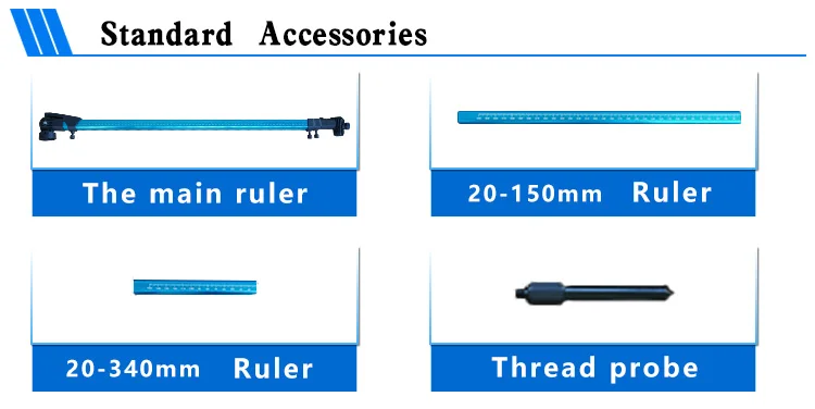 Sunmo Universal 2D Auto Chassis Tram Gauge for Collision Repair