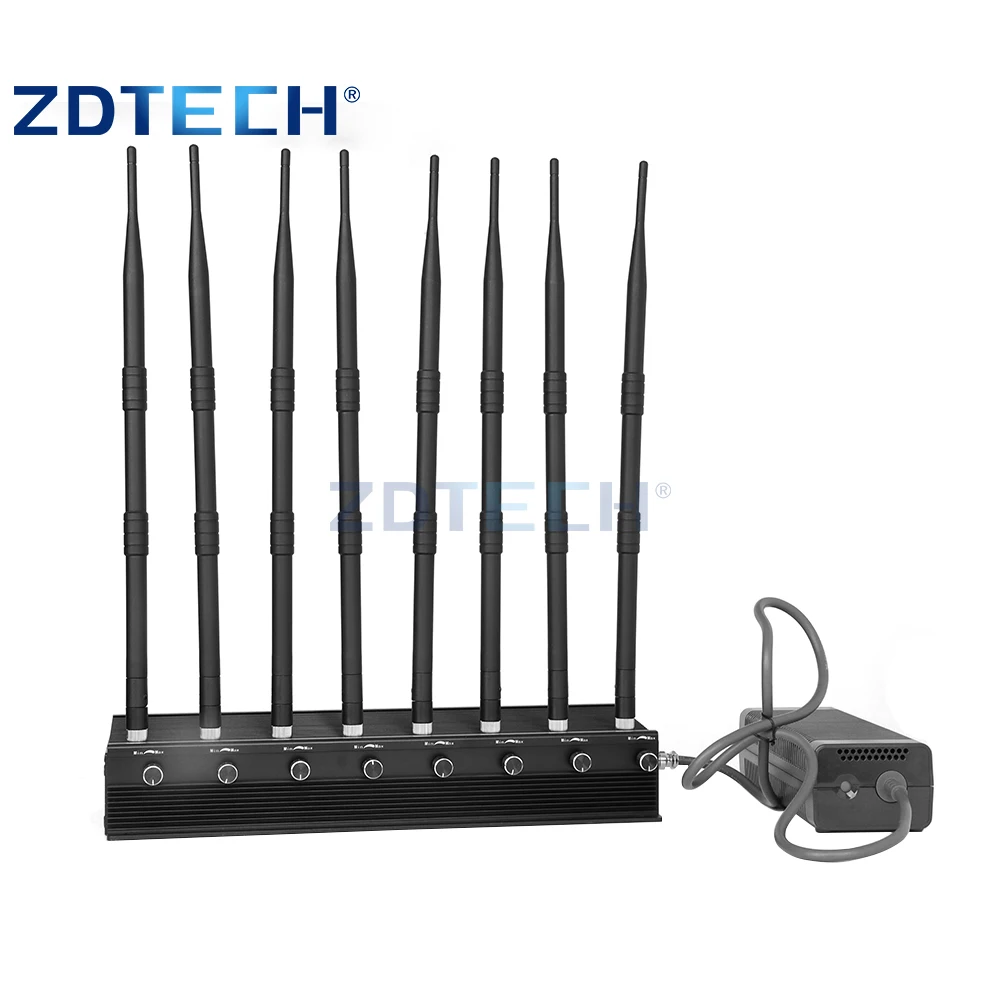 8 Bands Desktop Uav Rf Gps 5g Signal Pen Detection Gps 2.4g 2g 3g 5g ...