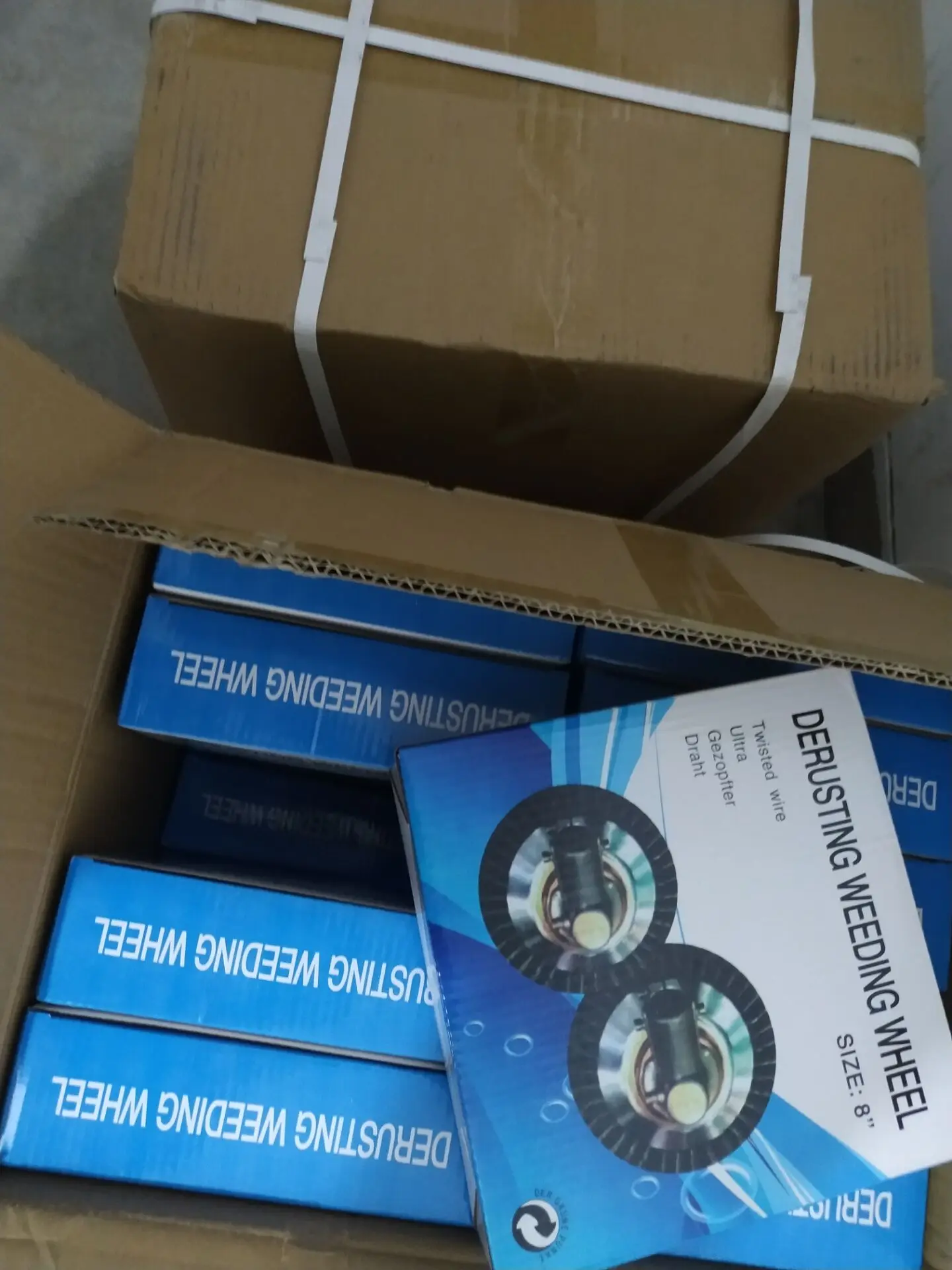 Durable Derusting Weeding Wheel Twisted Steel Wire Brush Trimmer Head ...