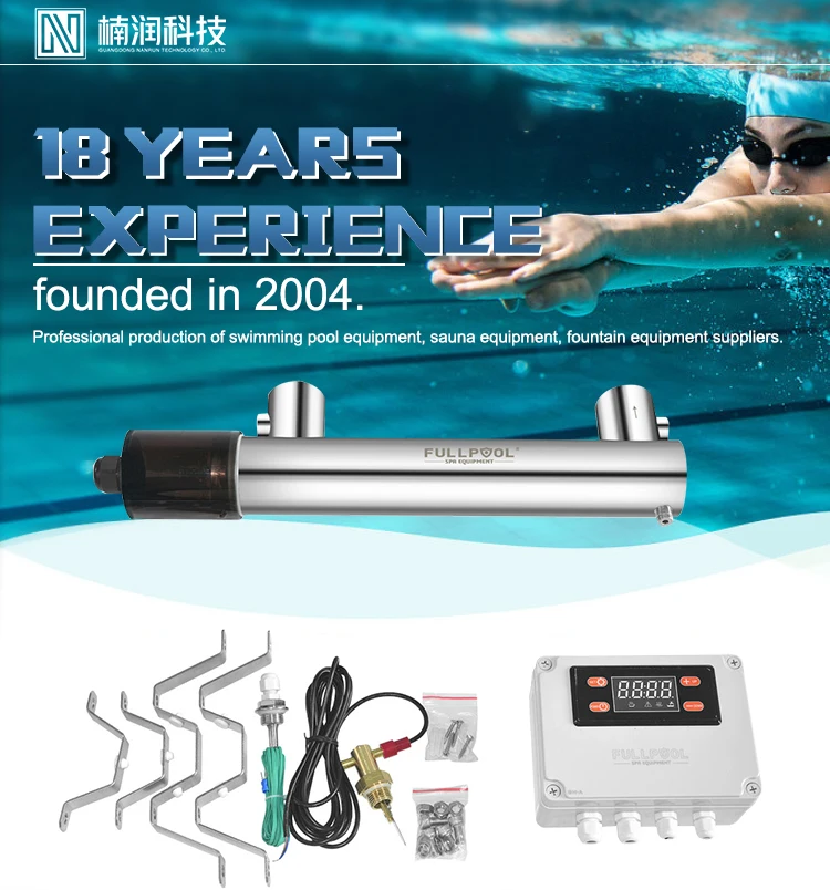 Modern Swimming Pool Hot Spring 220v Thermostatic Tube Type Heater ...