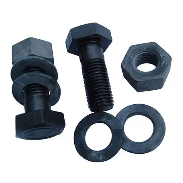 Hexagon Head Bolts With Hexagon Nut For Steel Structures Din 7990 ...