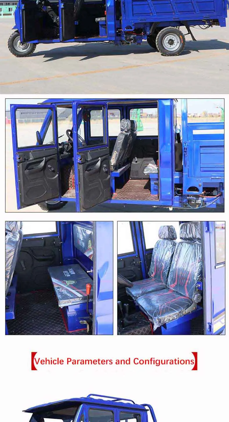 Motorized Tricycles Tuc Tuc - Efficient Cargo Transport