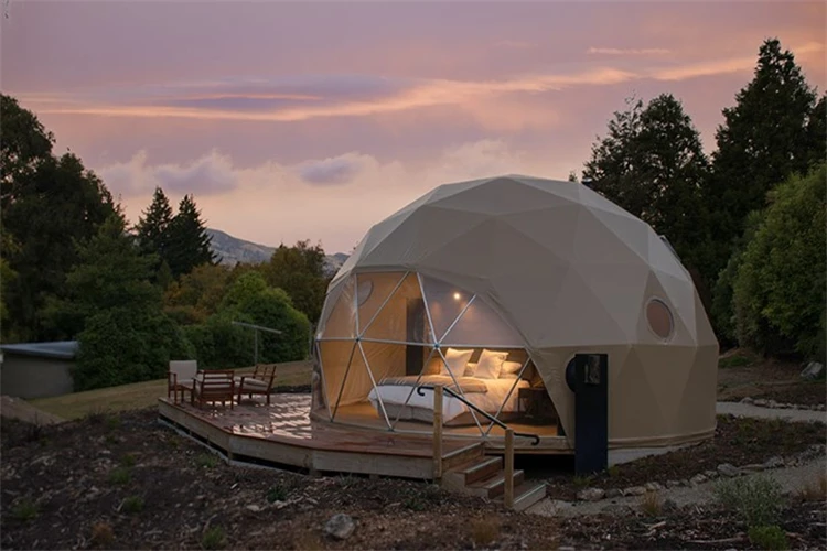 Customized Large Transparent Canopy Garden Igloo Geodesic Dome ...