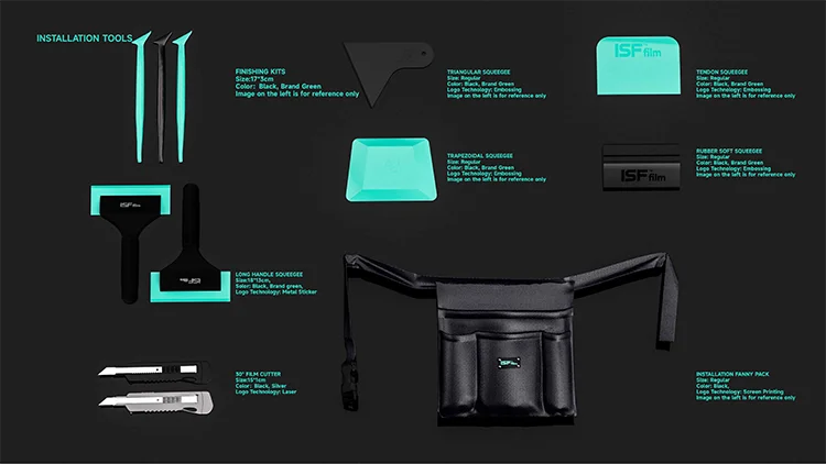 Auto Film Sticking Tool - Car Paint Protection Film PPF