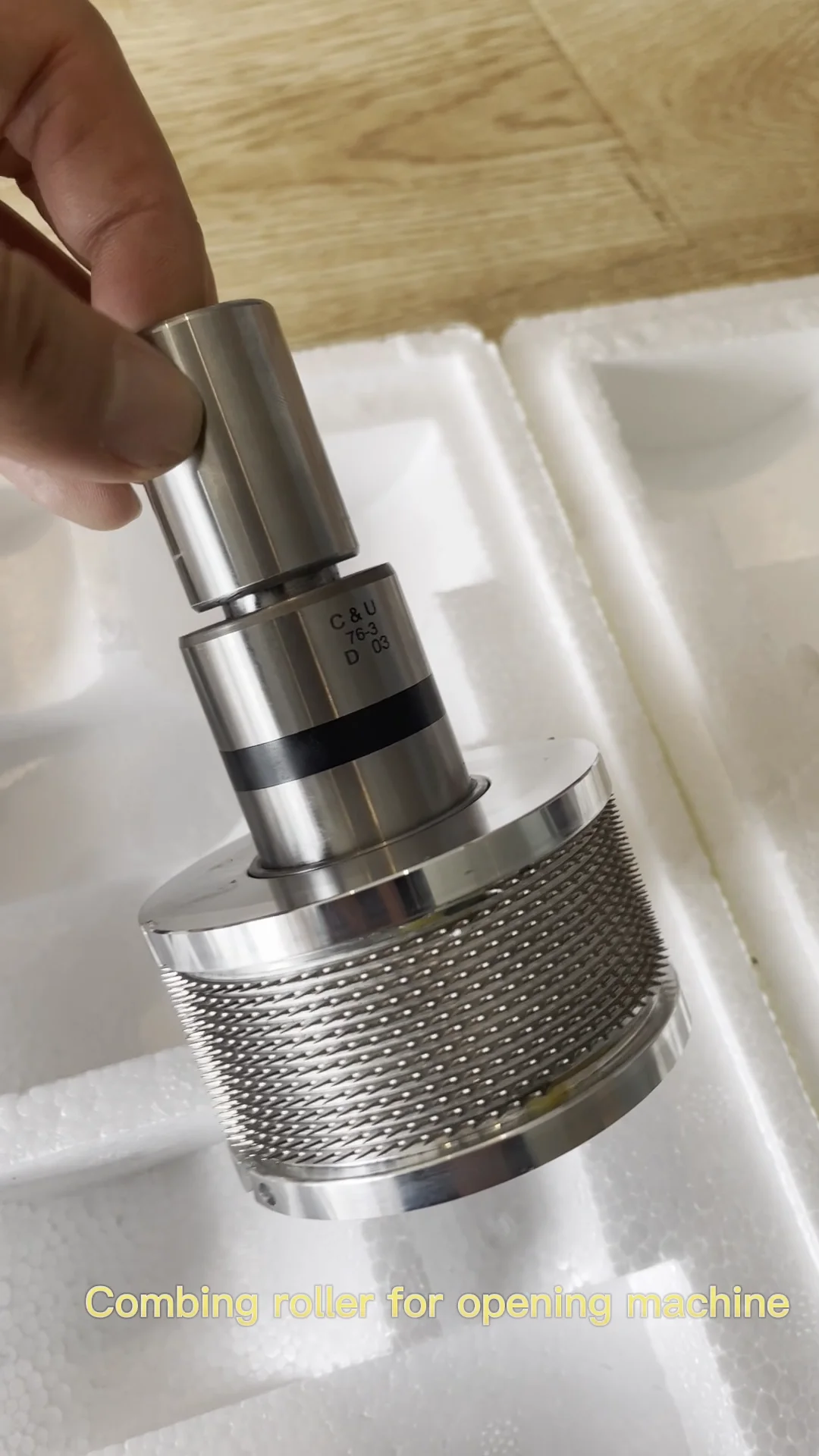 Opening Roller Head/combing Roller/ Bd380 Bd448 Spinning Parts - Buy ...