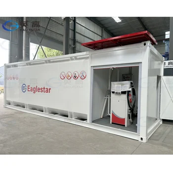 Movable Fuel Filling Station 20ft And 40ft Containerized Service Mobile ...