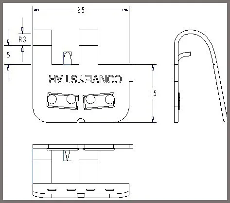 Factory Stock R2-300 Stainless Steel Conveyor Belt Fasteners| Alibaba.com