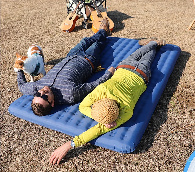 Ultralight Inflatable Roll Up Sleeping Mat And Fold Up Mobile Bed Air ...