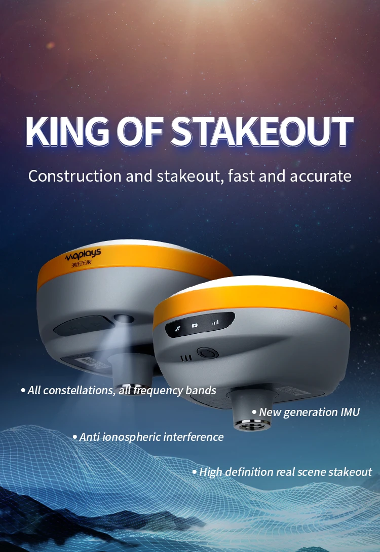 High Precision Hi Target Gnss Rtk D8vr Upgrade Hi-target V500 For Land ...