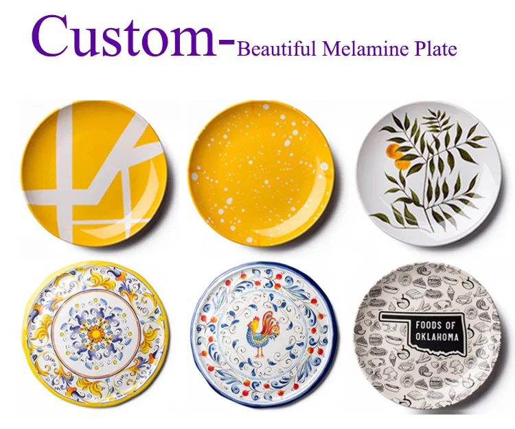 Hot Sell Custom Melamine Dinnerware Wholesale Kitchen Melamine Dishes ...
