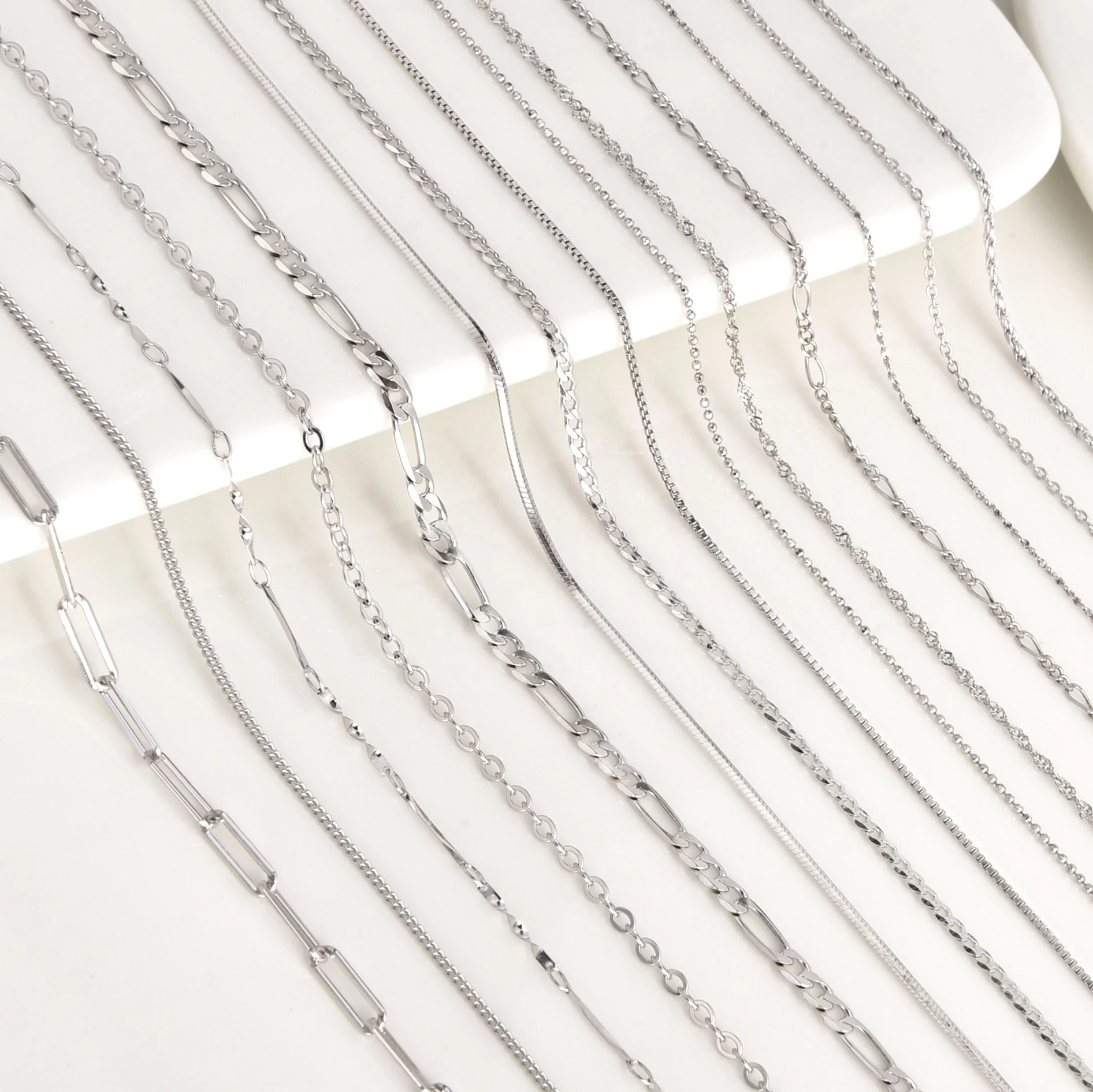 Fine Jewelry Necklaces 2023 Thin Sterling Silver 925 Rope Chain ...