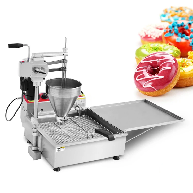 Electric Stainless Steel Donut Making Machines Gas/electric Automatic Donut Maker Machine For ...