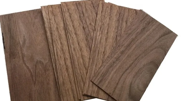 3mm 4mm Natural Black Walnut Solid Wood Chip Sheets For Diy Model ...