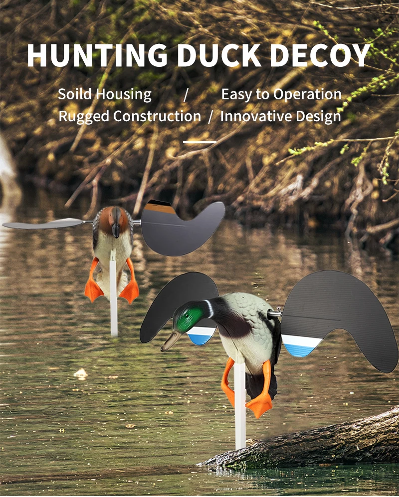 Outdoor Hunting Flying Shooting Electric Duck Decoy Power Flight ...