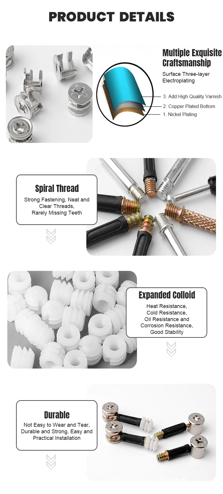 Hidden Invisible Wood Joint Connector - Durable & Stylish