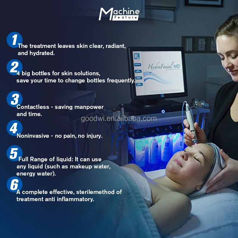 Hydra 12 In 1 Facial Diamond Peeling Hydro Microdermabrasion Facials ...