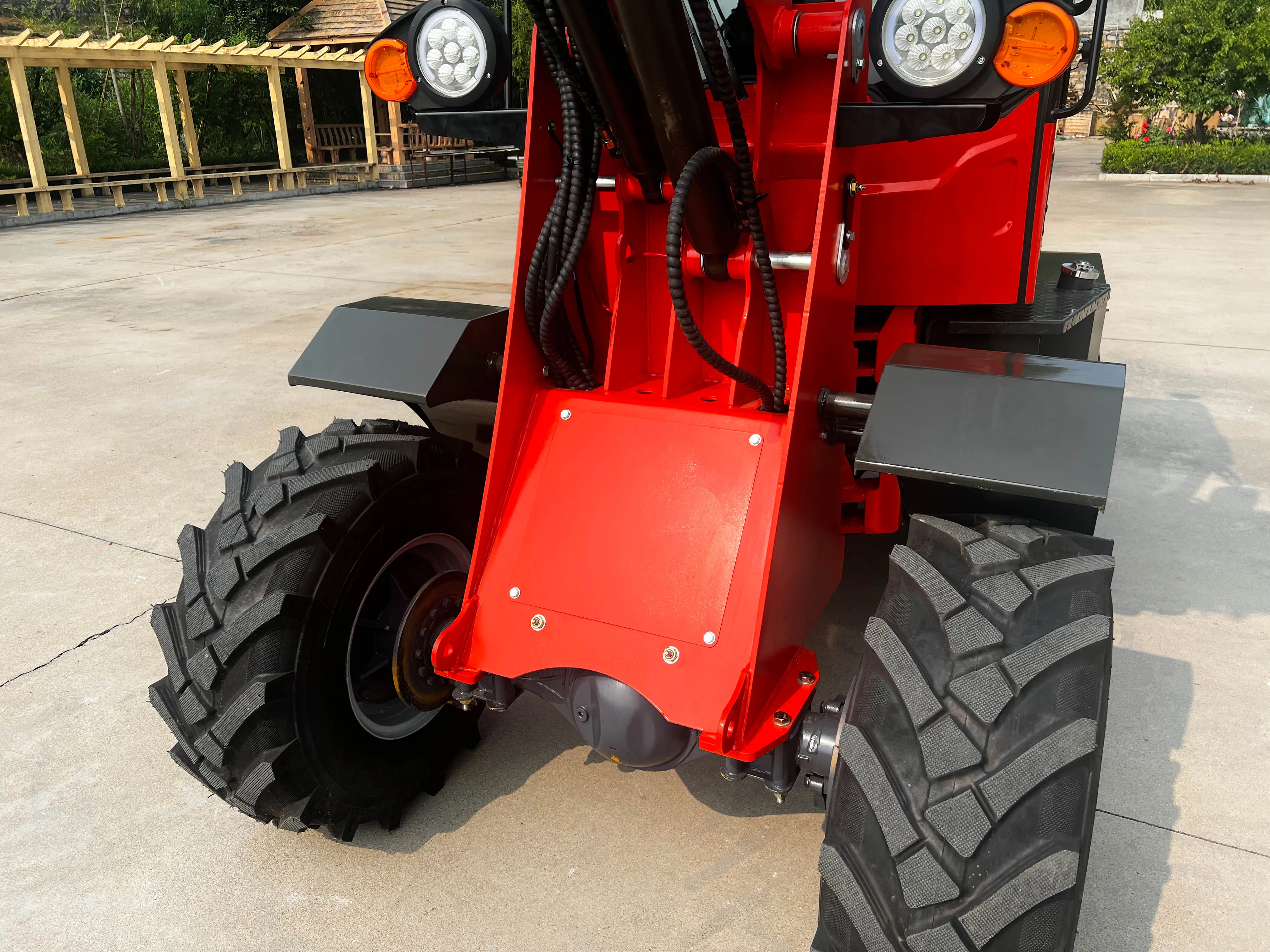 AOLITE TL1000 Chinese Machine Articulated Front End Telescopic Wheel ...