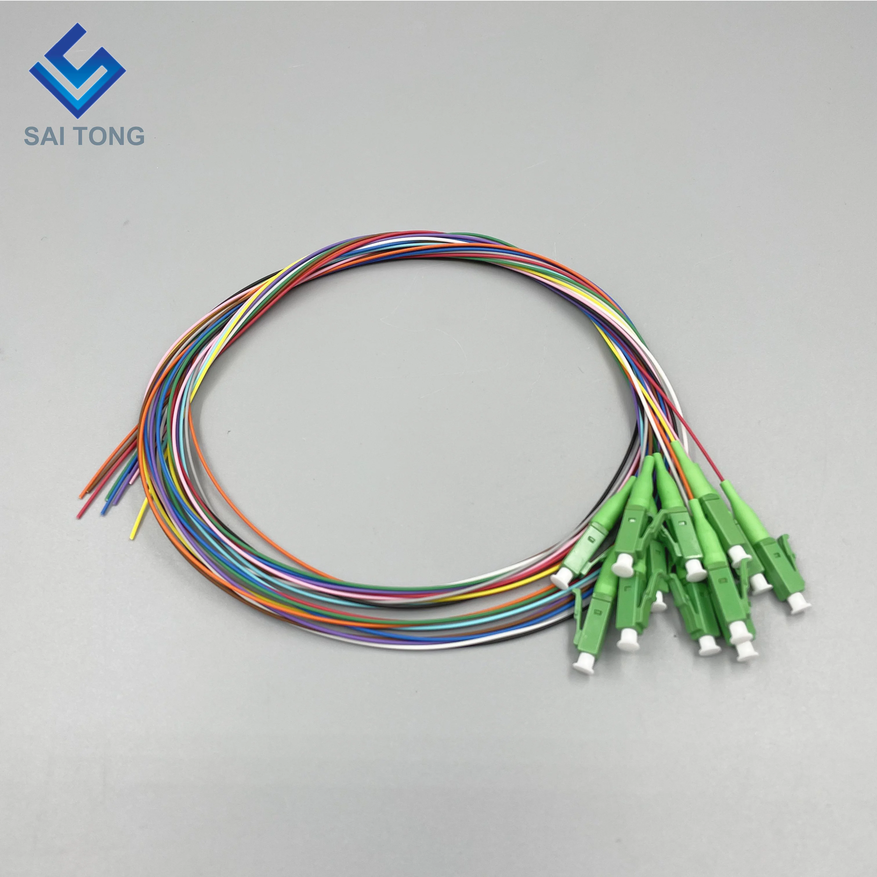 Fiber Optic Pigtail Lc Apc Sm G657a2 0.9mm 1 Meter Or 1.5 Meter Fiber ...