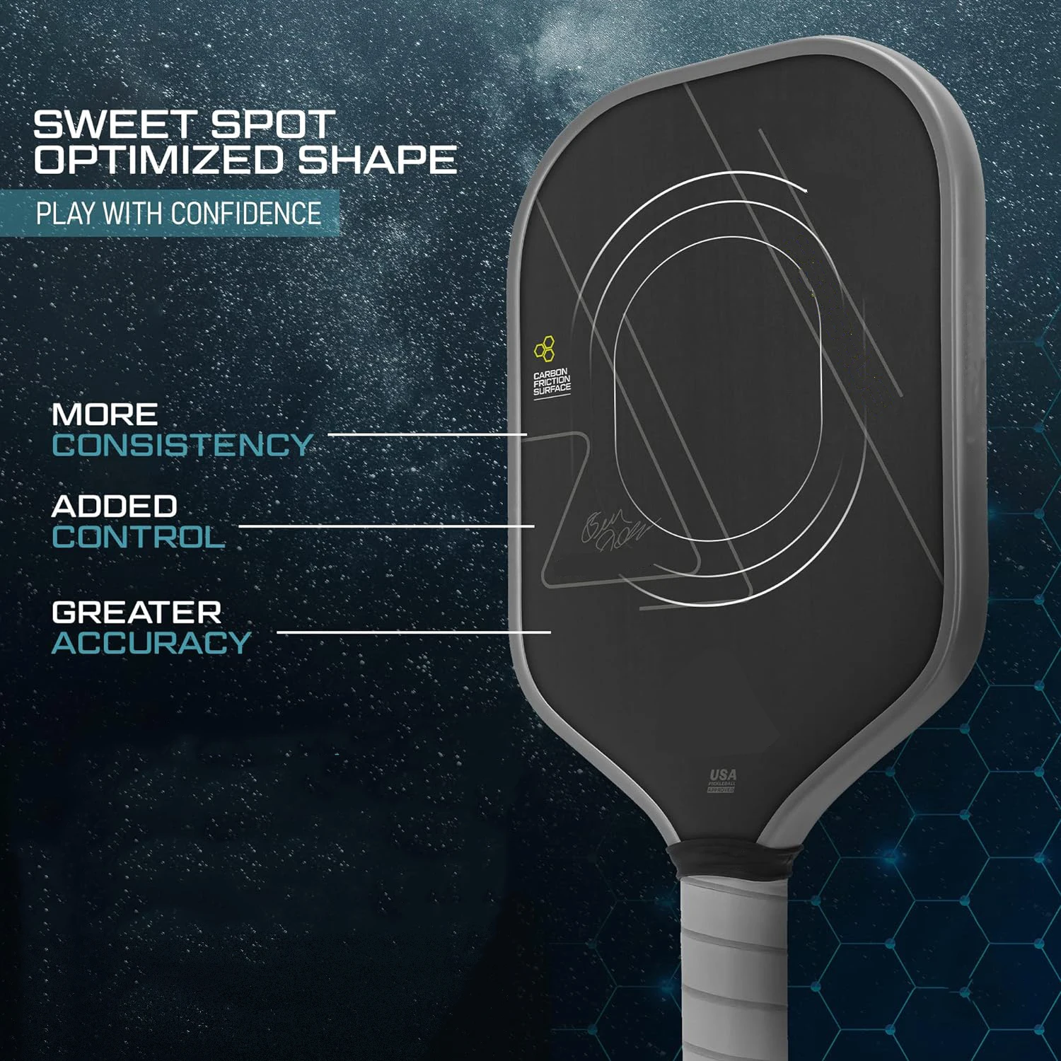 New Usapa Approved 16mm T700 Raw Carbon Fiber Surface Thermoformed ...