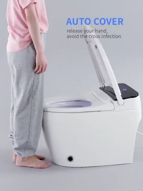 Smart Upc Auto Toilet With Intelligent Bidet And Automatic Functions ...
