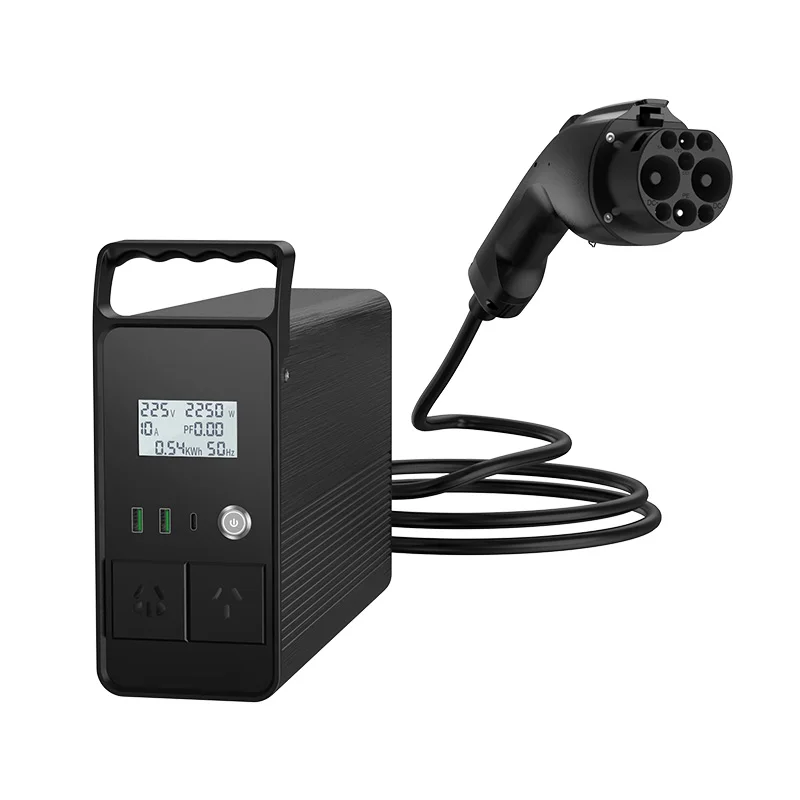 Gbt 5kw V2l Discharger With European Socket V2l V2h To Home Vehicle-to ...