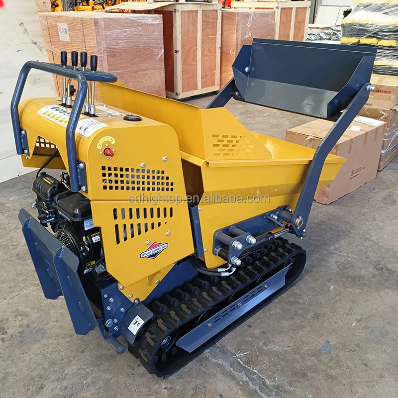Hydraulic Tracked Gasoline Mini Dumper 300 Kg/500 Kg/1000 Kg