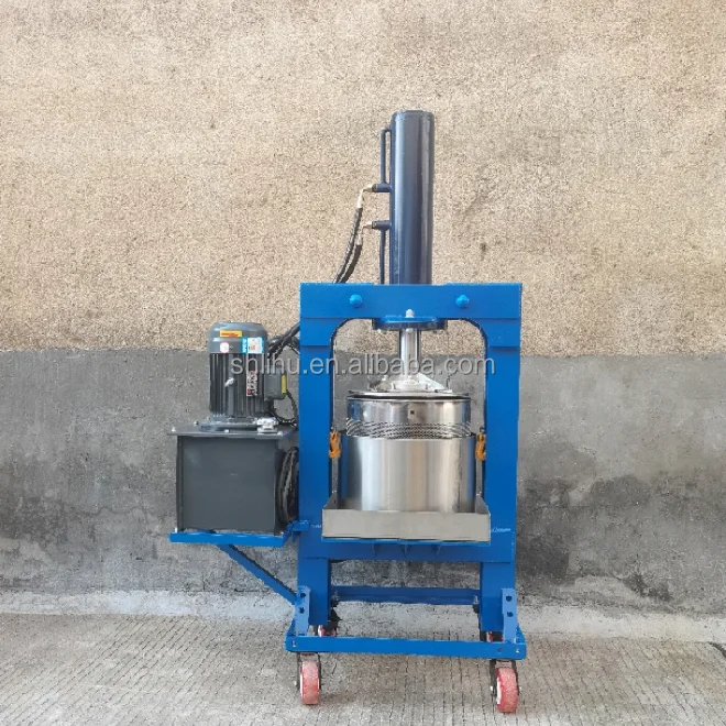 Electric Hydraulic Cold Press Squeezer Machine For Pure Juice Juicer ...