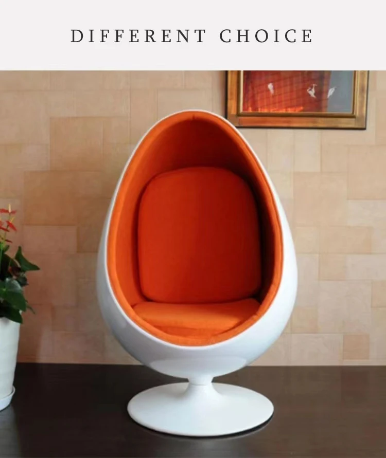 Direct Selling Fiberglass Pod Chair Nordic Comfortable Chair Standing ...