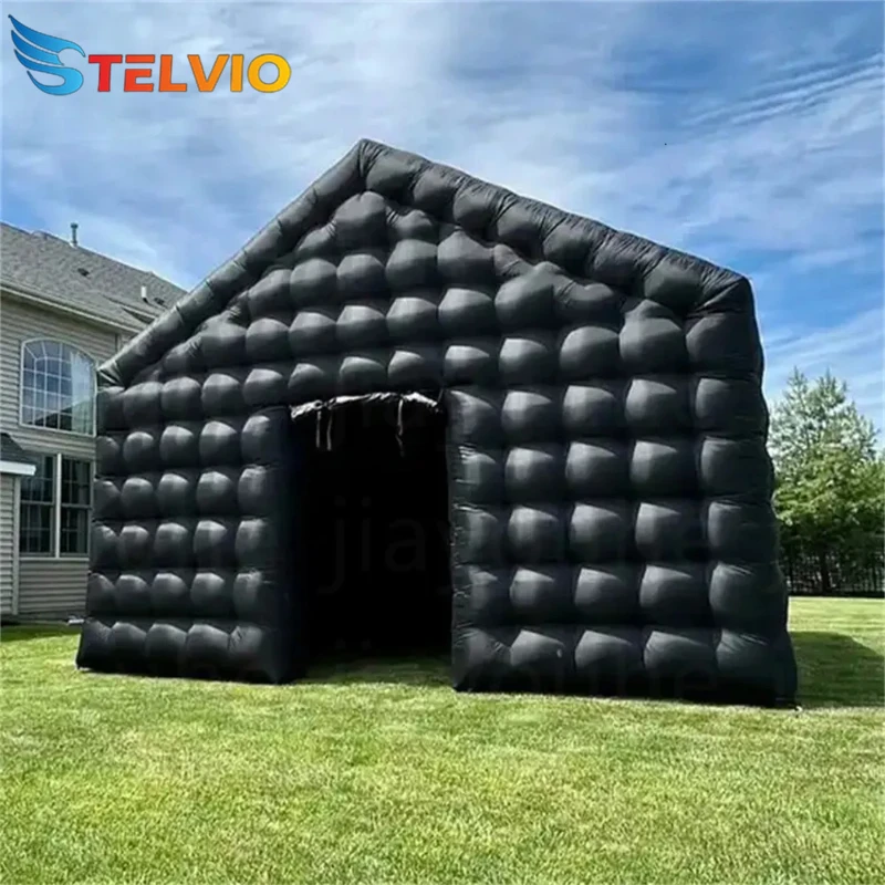 Commercial Portable Led Disco Lighting Giant Inflatable Club Party Tent ...
