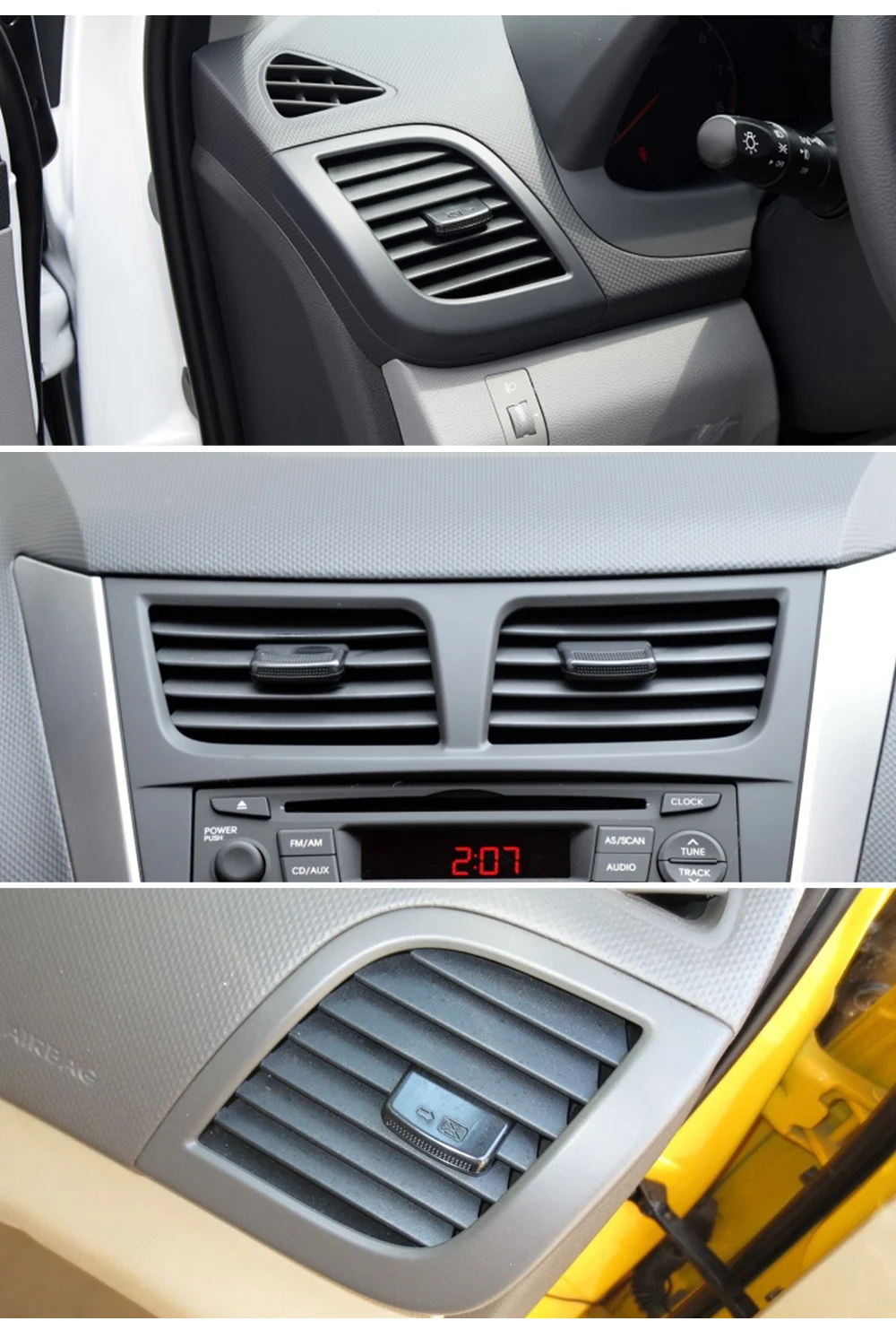 Car Air Conditioner Vent Interior Accessories for Hyundai Verna