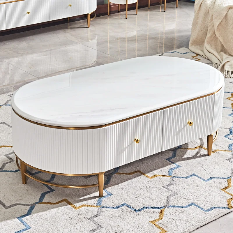 Modern Luxury Nordic Sofa Center Tea Tables Tea Table For Living Room ...