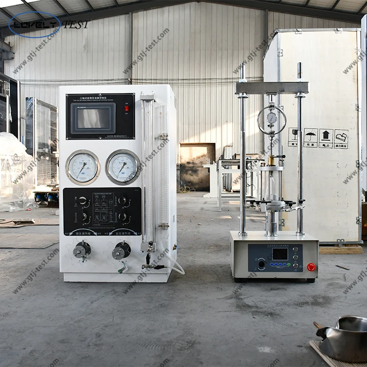 Soil Strain Controlled Bench Standard Triaxial Testing Apparatus ...